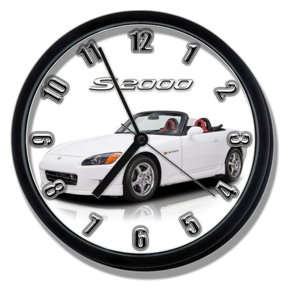Clock | Wall Decor | Honda S200 White Clock New | Poshmark